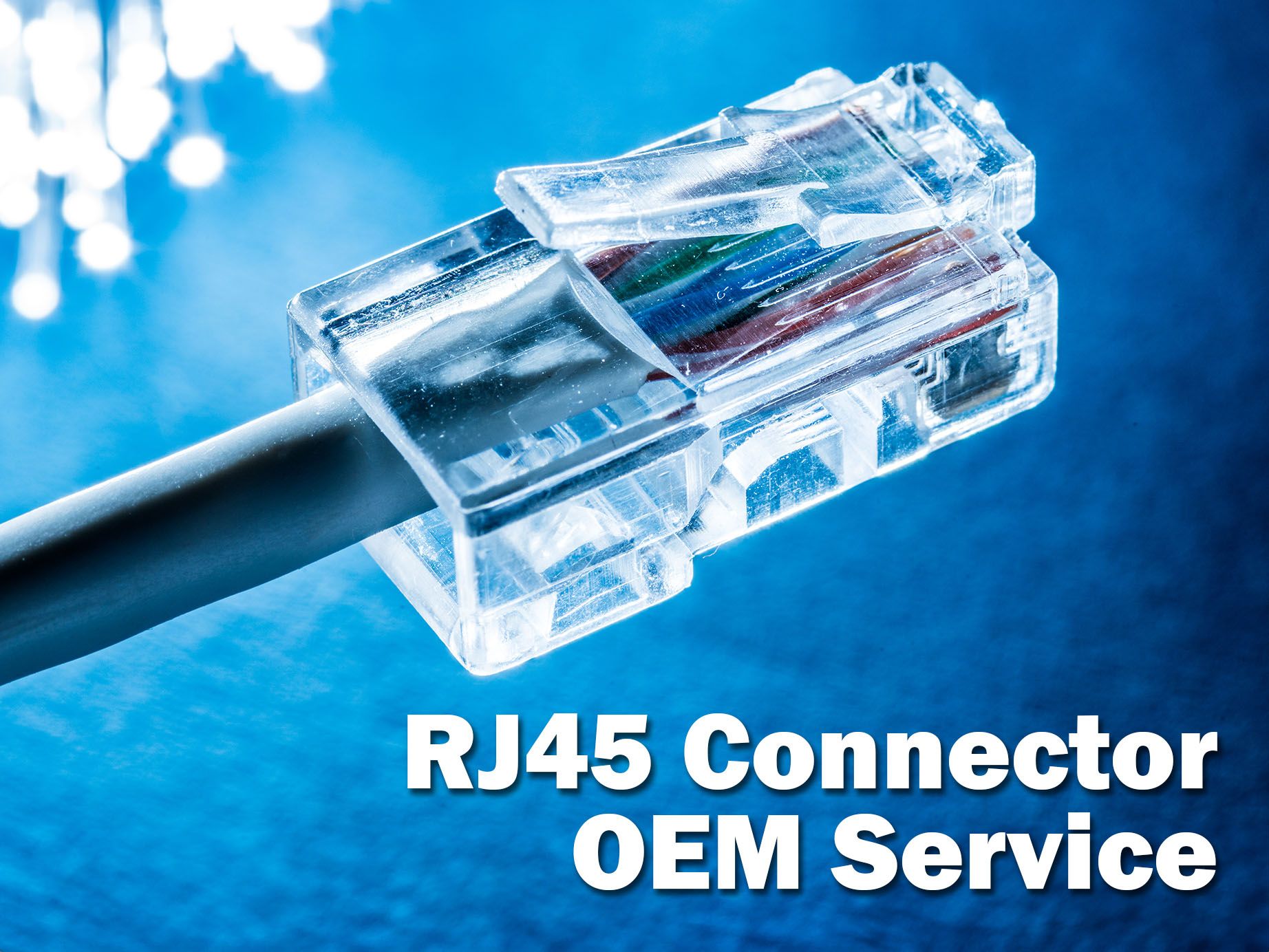 High-Efficiency RJ45 Connector OEM Services for Your Brand (MOQ 10,000 ...