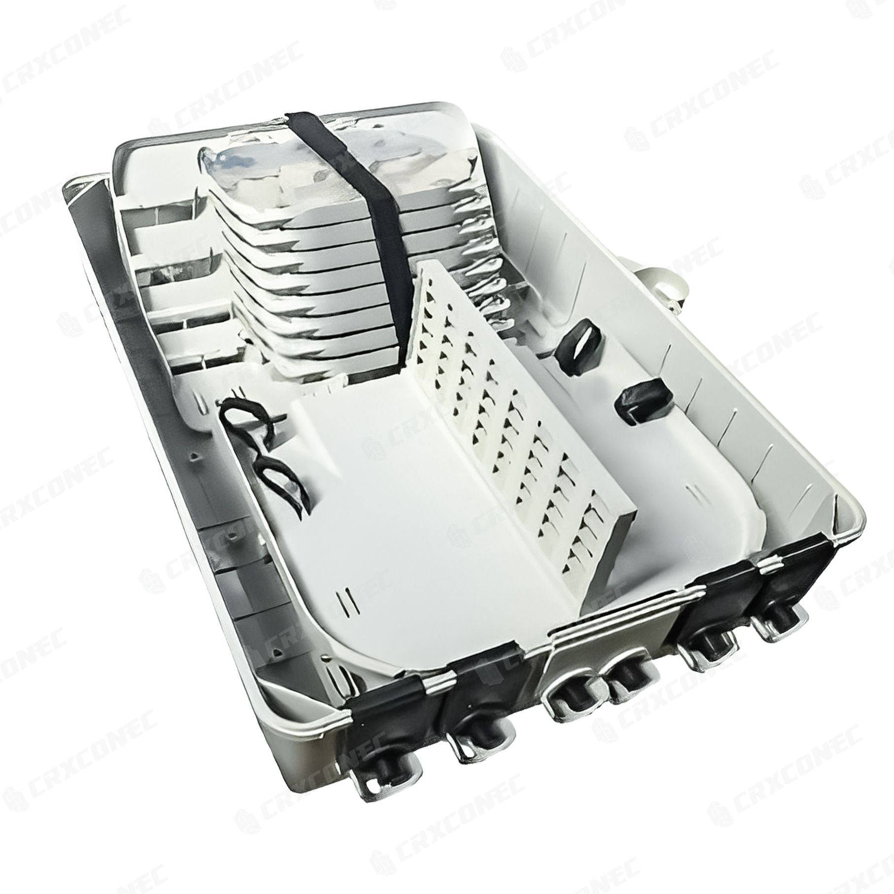 Outdoor Indoor Fiber Distribution Box IP65 FTTH 48 Port | Advanced ...