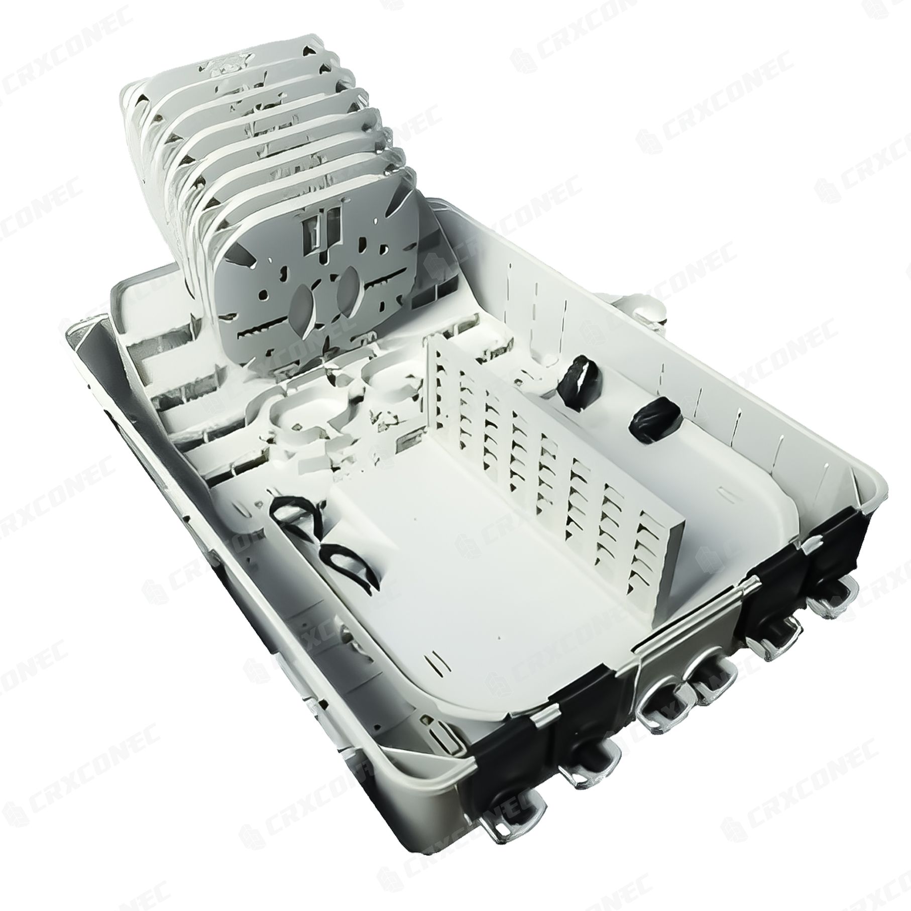 Outdoor Indoor Fiber Distribution Box IP65 FTTH 48 Port | Advanced ...