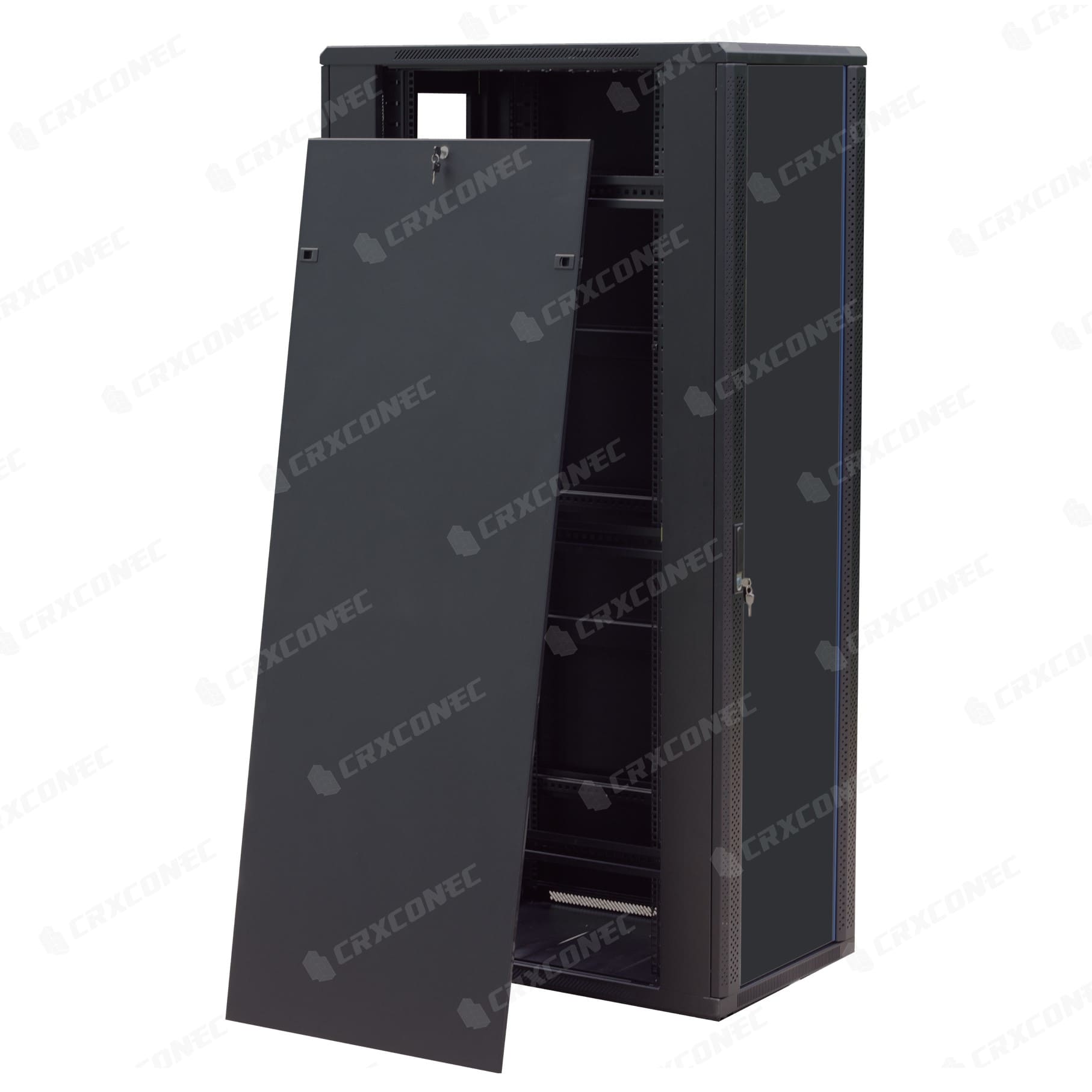 Secured Lock Network Rack Cabinet With Vented Door | Advanced Fiber ...