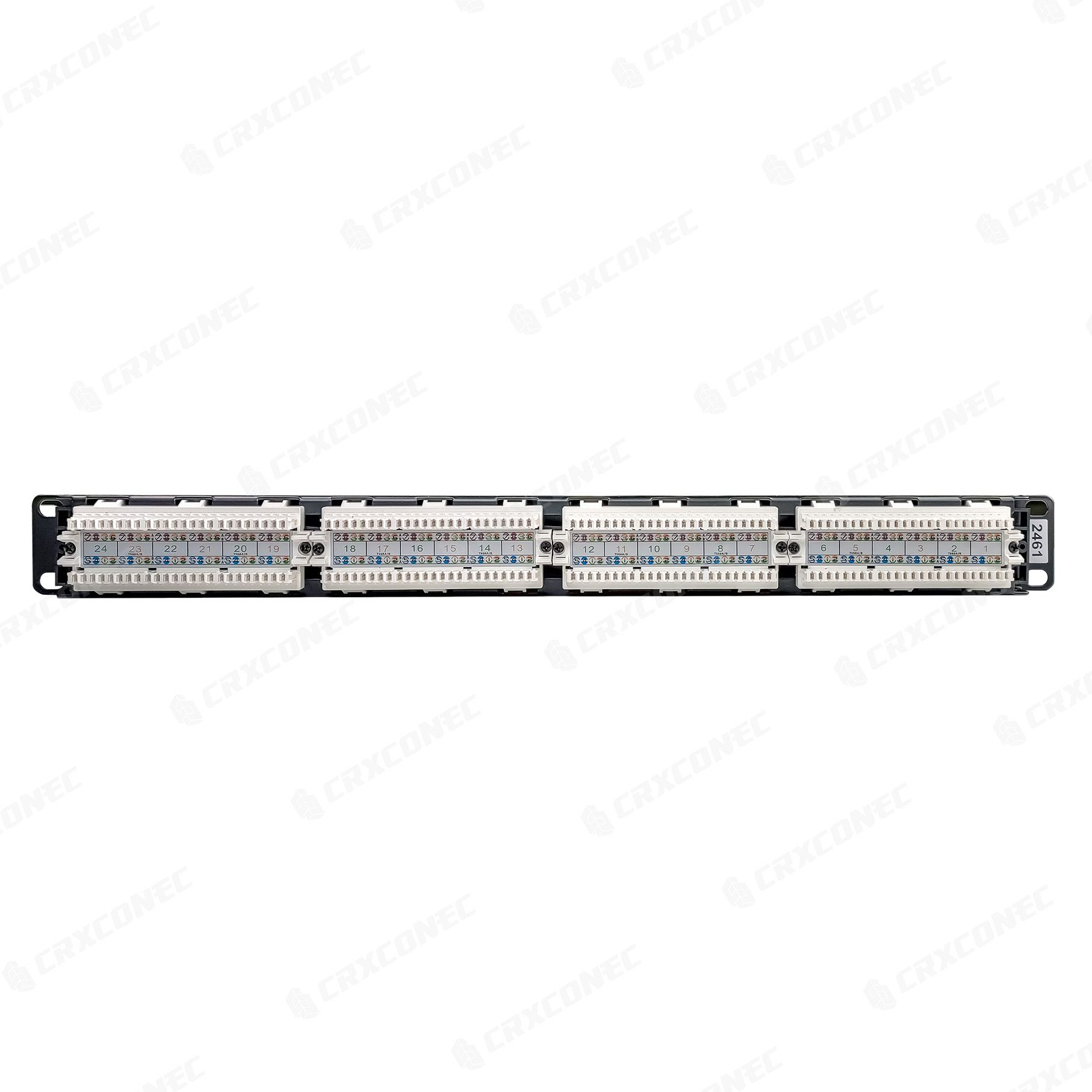 UL Cat6 UTP RJ45 Patch Panel 24 Port With IDC Module | Advanced Fiber ...