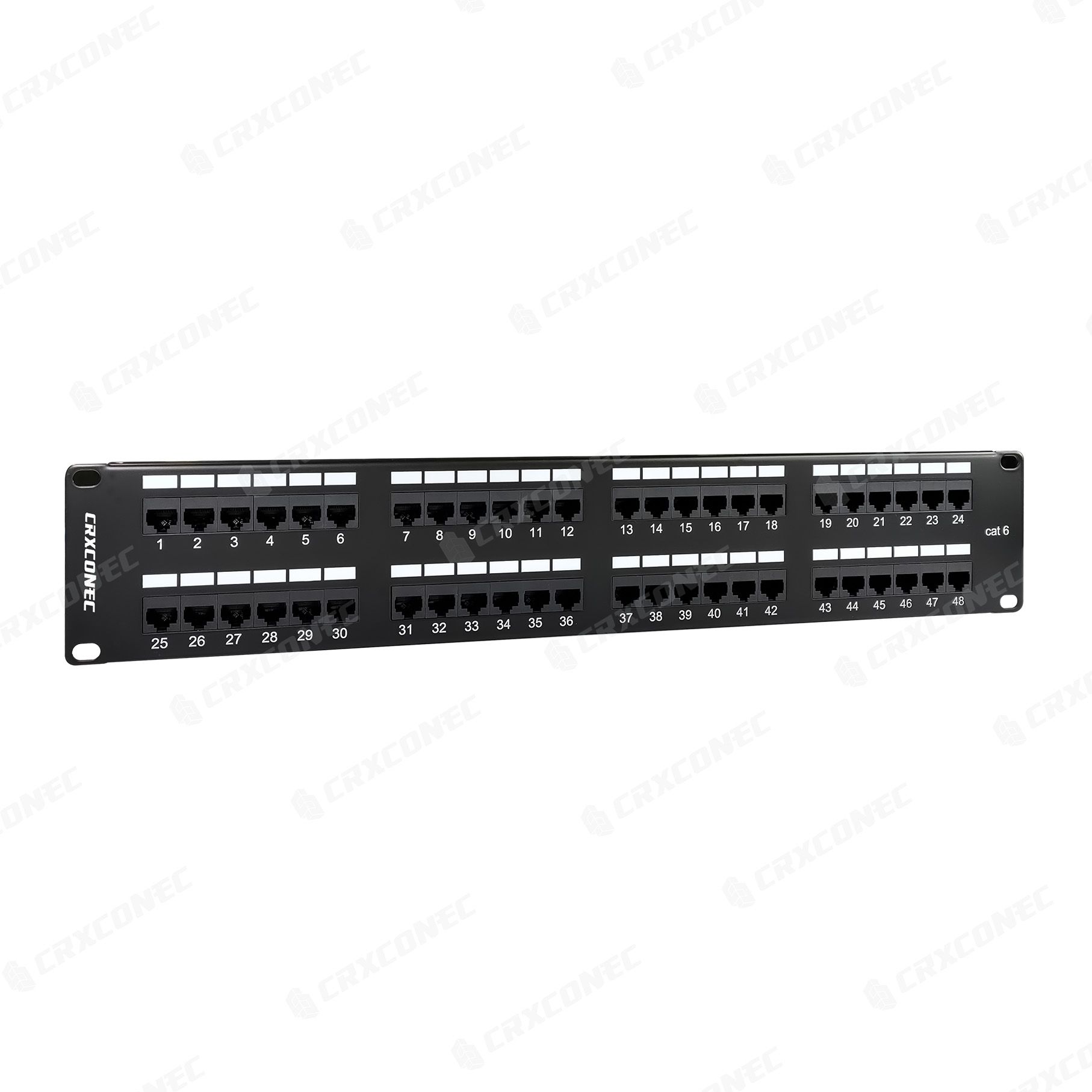 แผงแพทช์ RJ45 Cat6 UTP 48 พอร์ต พร้อมโมดูล IDC | โครงข่ายใยและโครงสร้าง ...