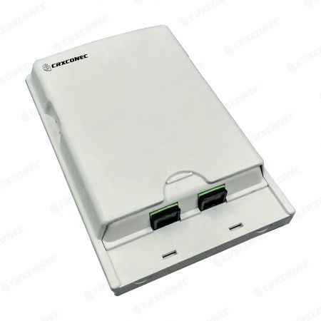 Fiber ODN 2 Core Indoor Termination Box Fiber Faceplate | Advanced ...