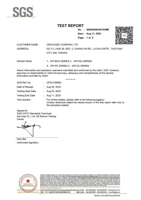 Certification | CRXCONEC: Leading Supplier of FTTH & Ethernet Cabling ...