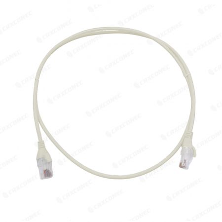 Cat6 Snagless Unshielded UTP 28 AWG Slim Patch Cord | Advanced Fiber ...