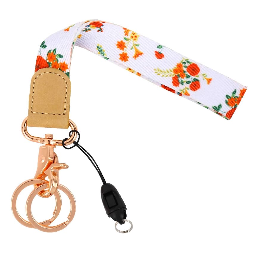 Wristlet strap lanyard keychain holder | Embroidered patches ...