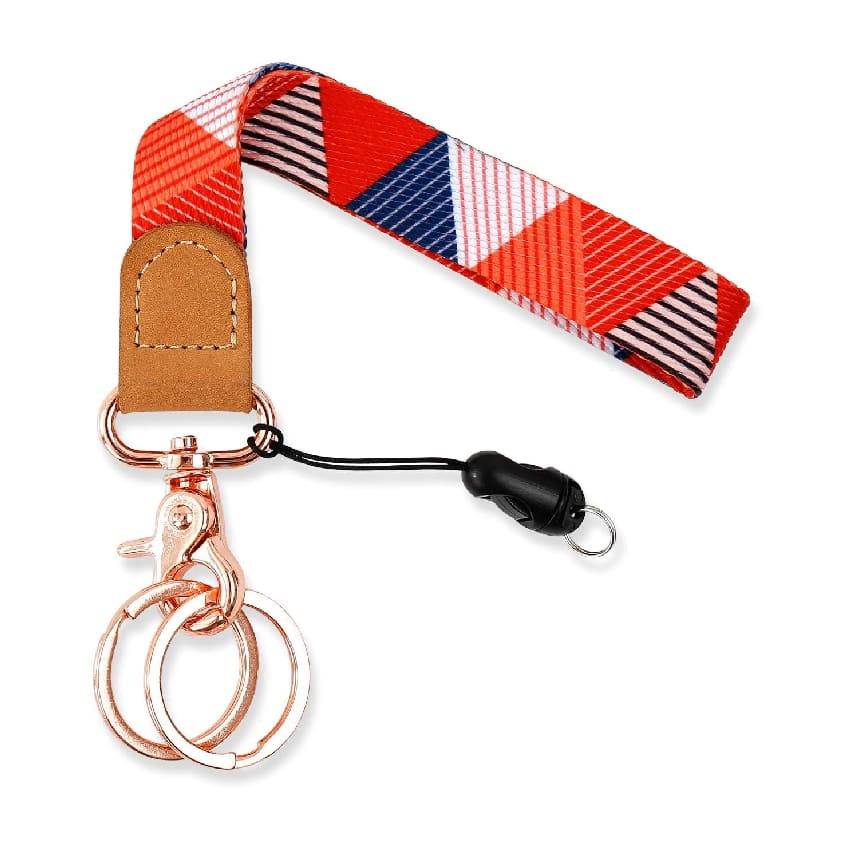 Wristlet strap lanyard keychain holder | Embroidered patches ...