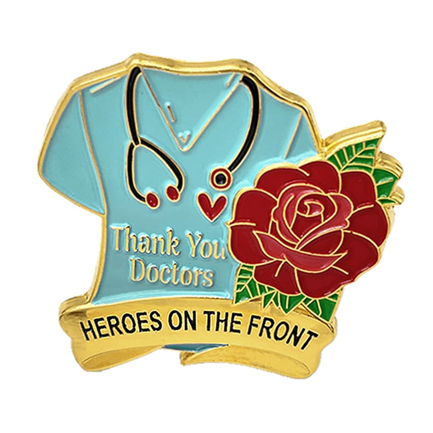 Nurse Pins for Pandemic Heroes | Embroidered patches manufacturer ...