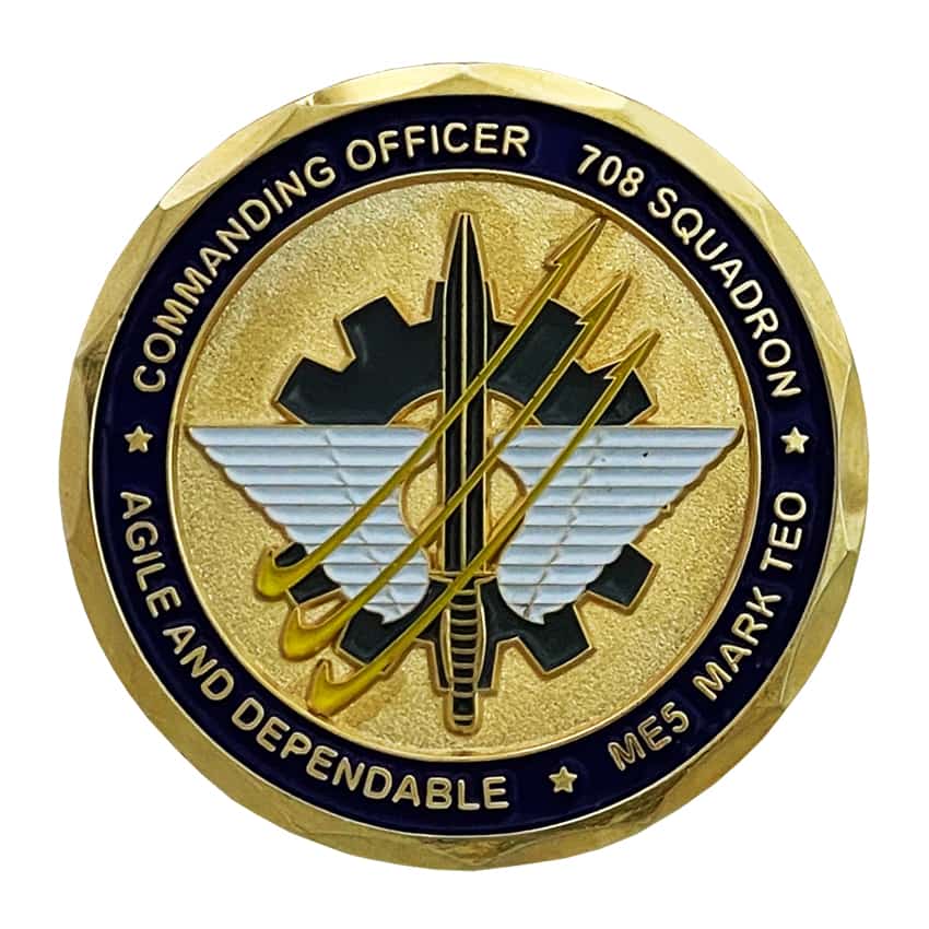 Edge Patterns Options for Personalized Coins | Embroidered patches ...