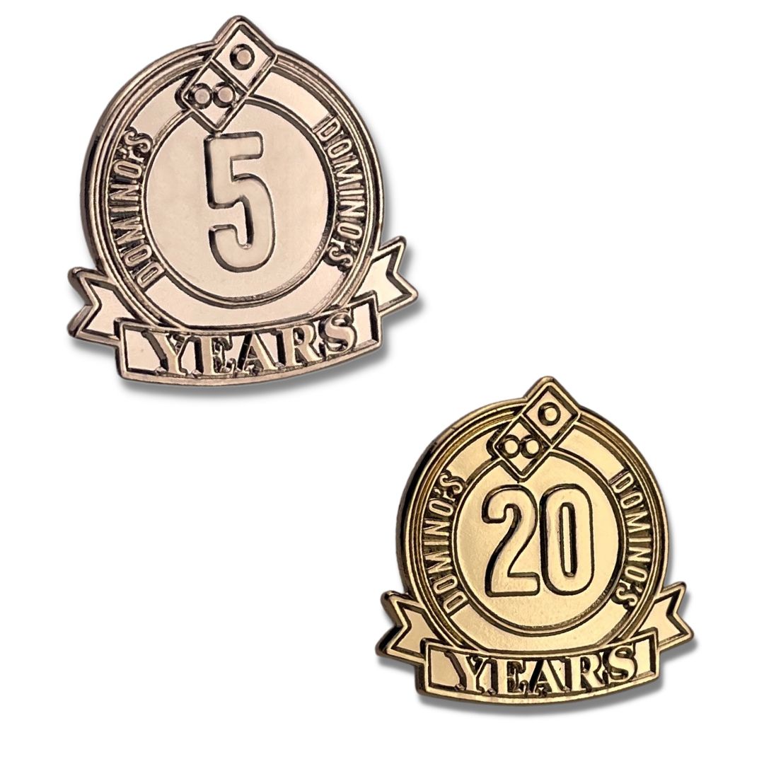 서비스 연수 핀 | 자수 패치 제조업체 | Star Lapel Pin