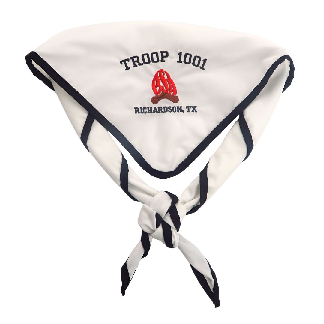 Custom Scout Neckerchief | Embroidered patches manufacturer | Star ...