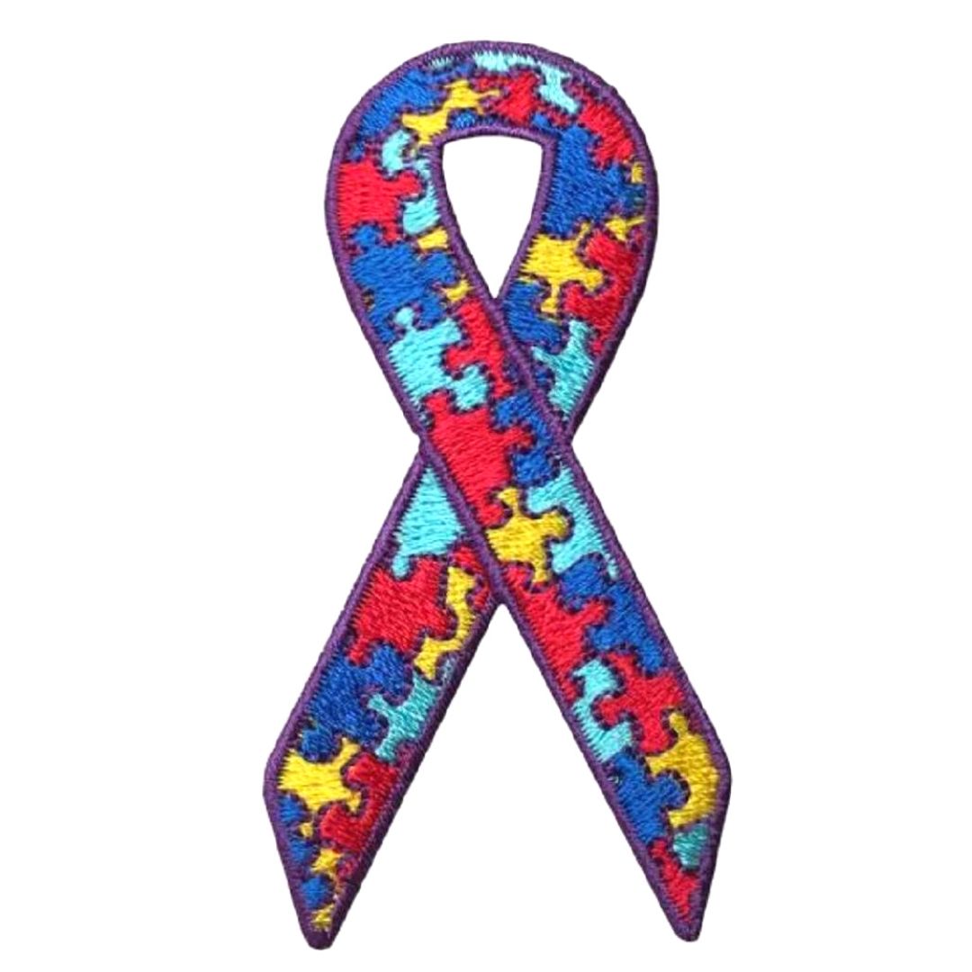 Awareness Ribbon Patch | Embroidered patches manufacturer | Star Lapel Pin