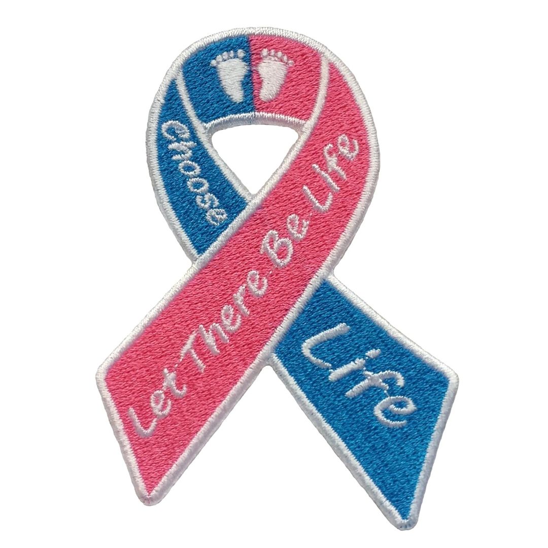 Awareness Ribbon Patch | Embroidered patches manufacturer | Star Lapel Pin
