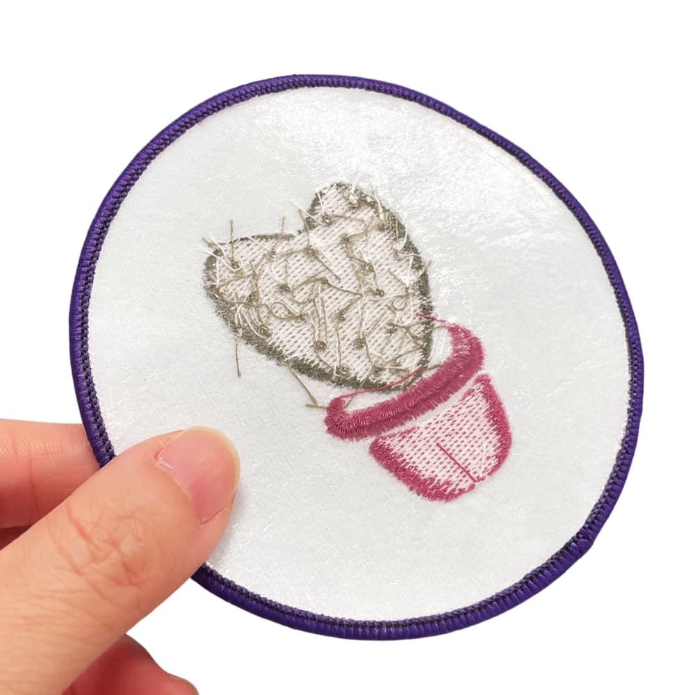 Custom Fuzzy Patches | Embroidered patches manufacturer | Star Lapel Pin
