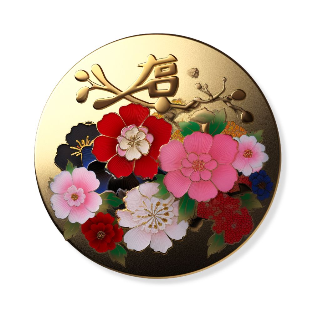 Japanese Style Badge Pins | Embroidered patches manufacturer | Star ...