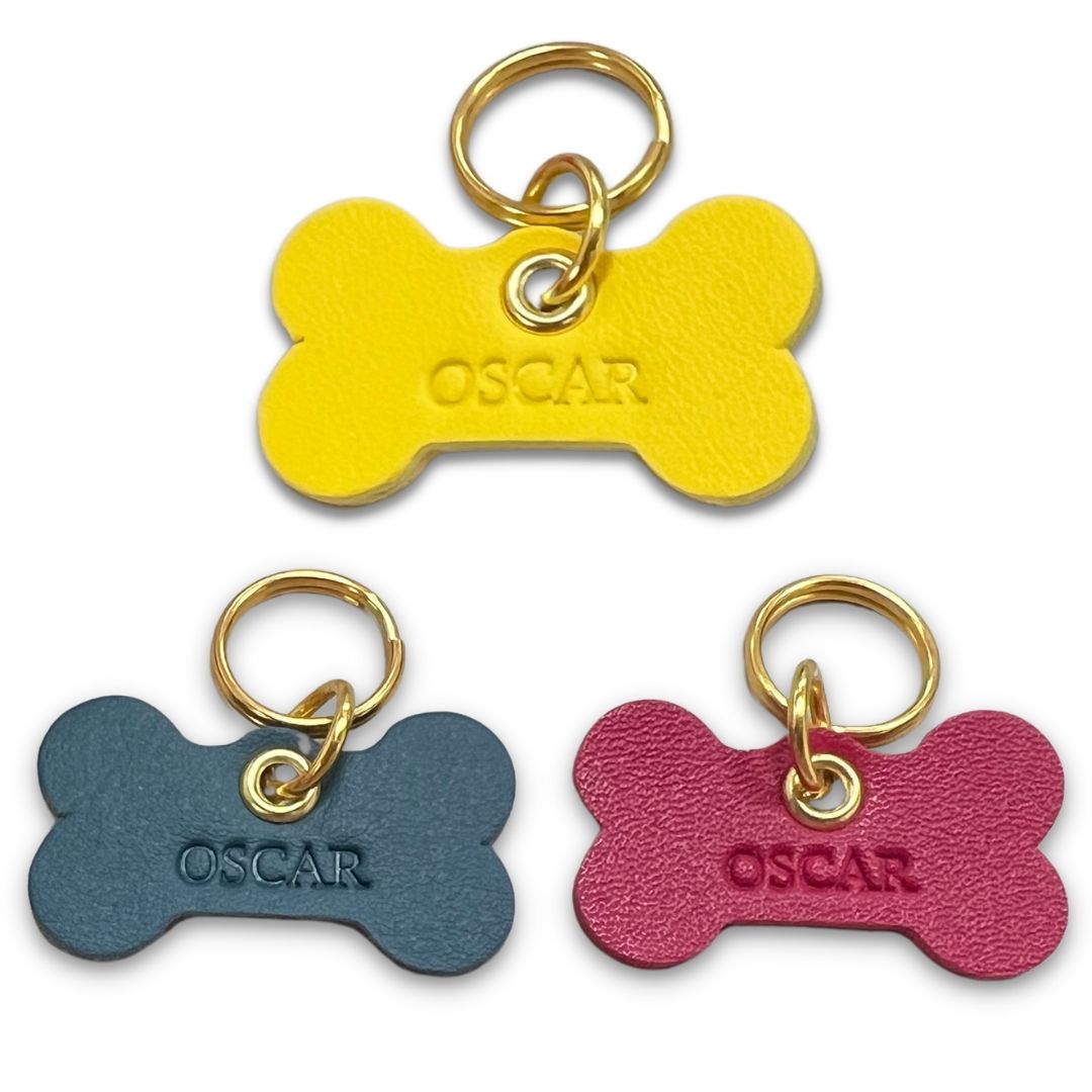 Leather Pet ID Tags | Embroidered patches manufacturer | Star Lapel Pin