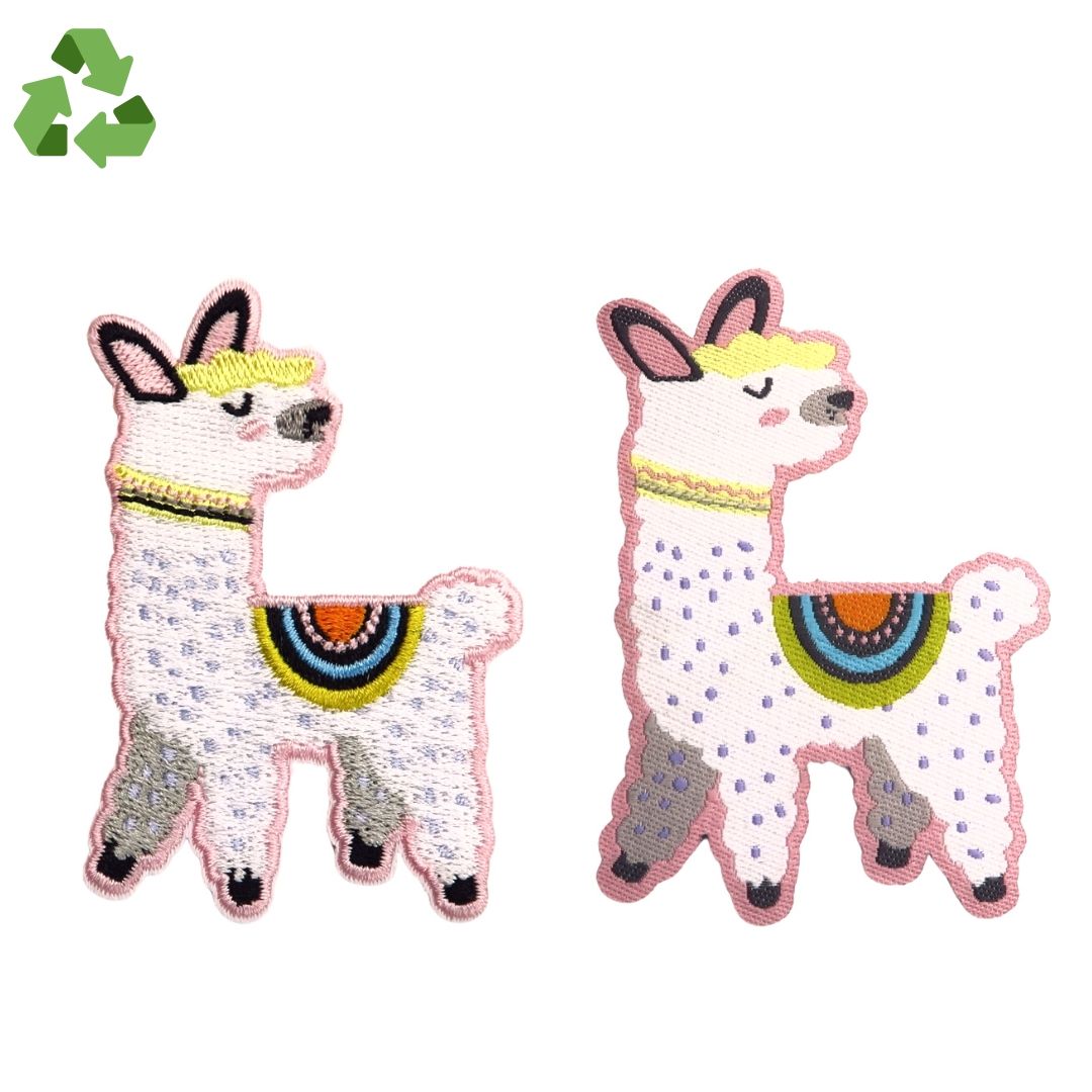 100% Recycled Polyester Threads For Custom Iron On Patches ...