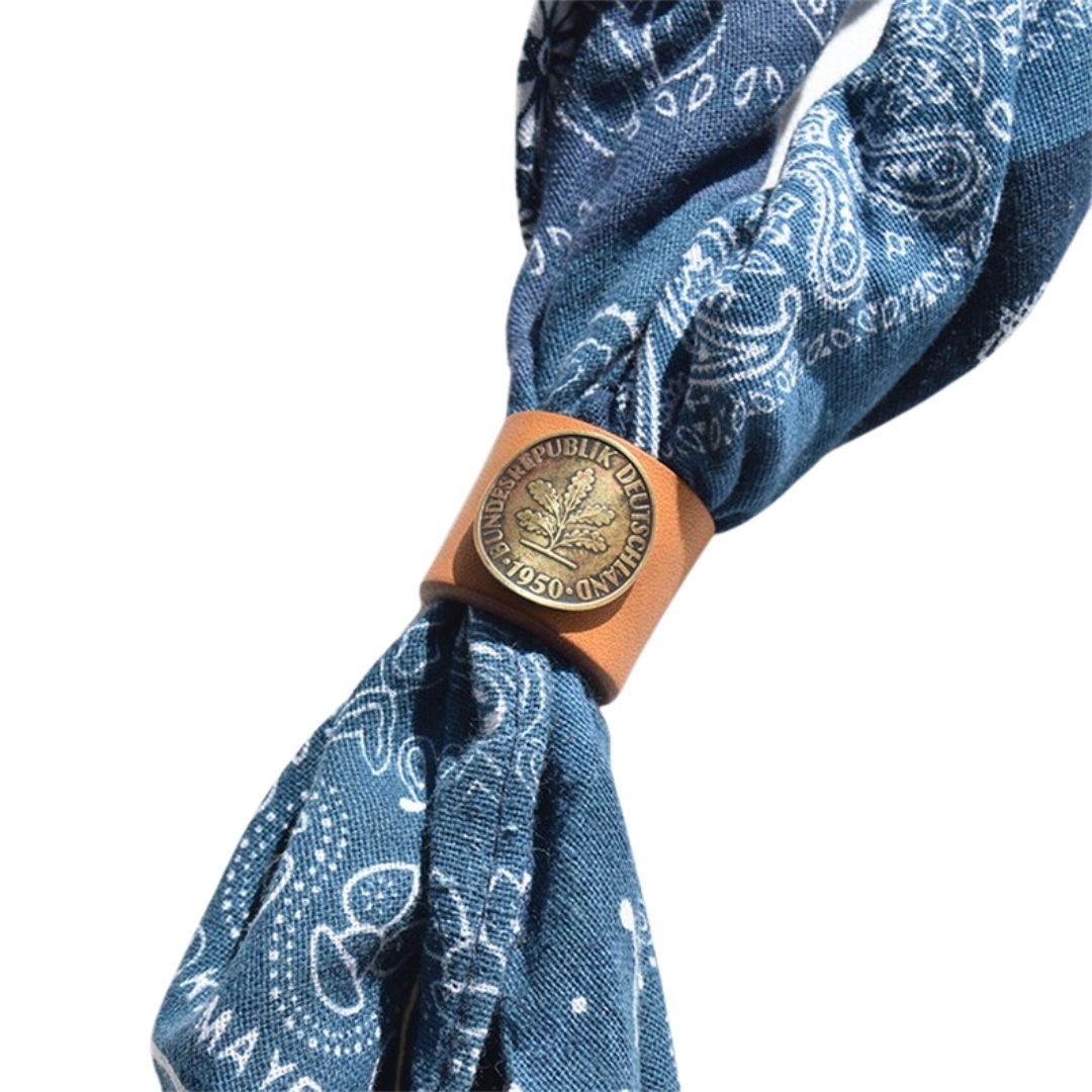 Custom Leather Scout Woggle | Embroidered patches manufacturer | Star ...