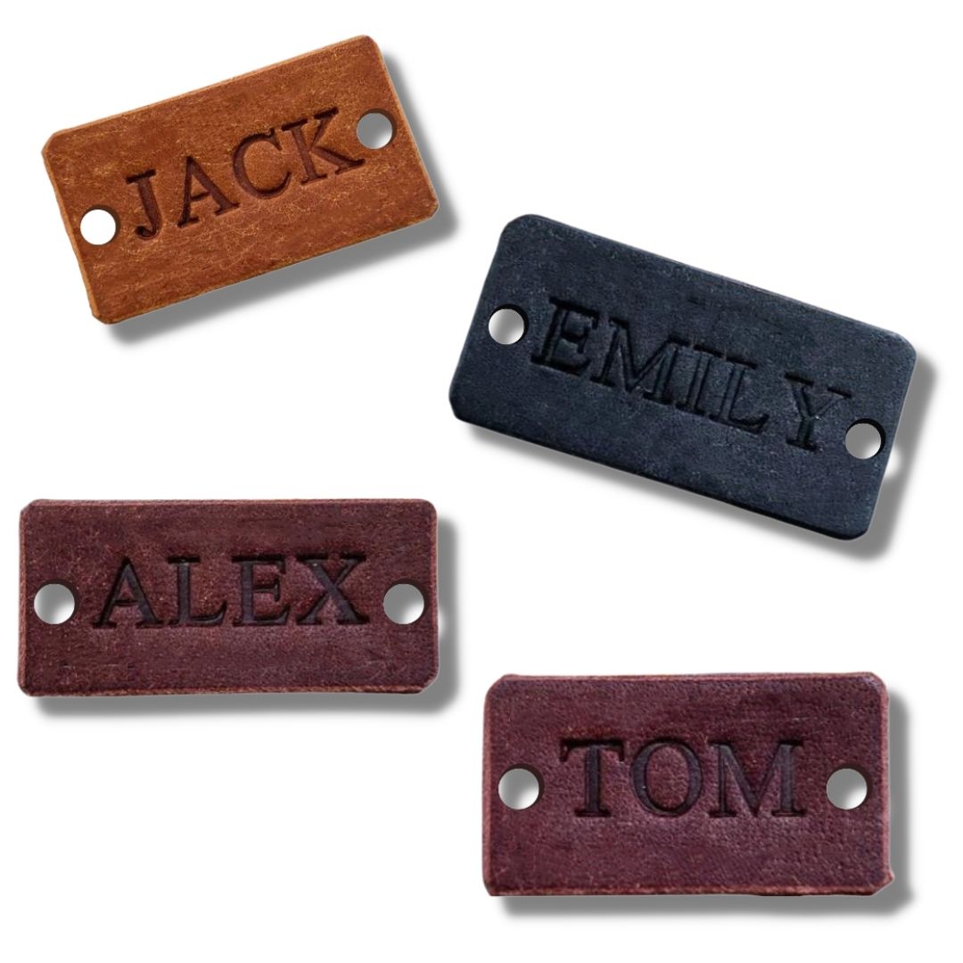 Custom Leather Shoe Charm | Embroidered patches manufacturer | Star ...