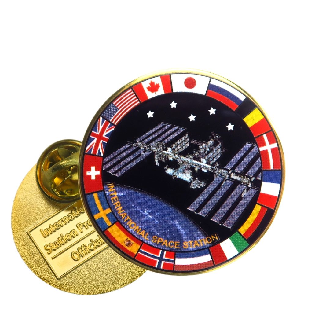 Printed Space Badge | Embroidered patches manufacturer | Star Lapel Pin