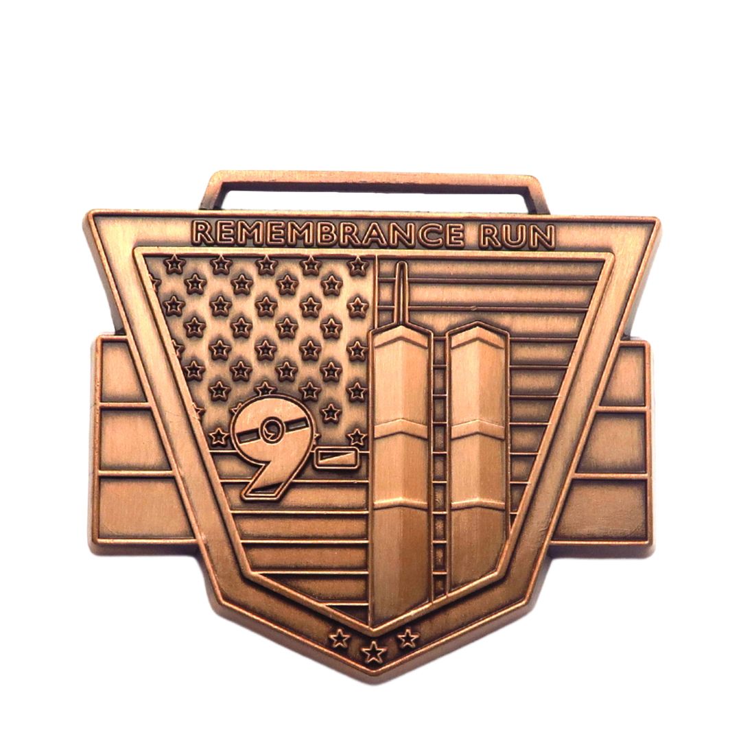 Antique Copper Medal | Embroidered patches manufacturer | Star Lapel Pin