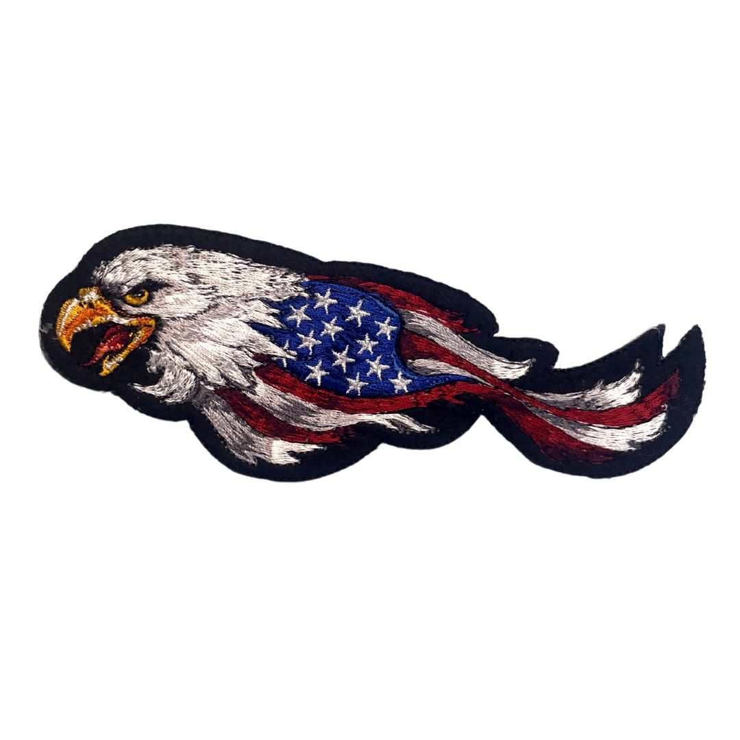 USA American Flag Embroidered Patches | Embroidered patches ...