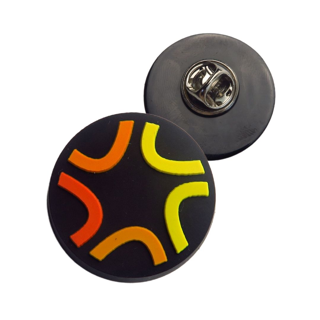 Promotional Rubber Badge Pin | Embroidered patches manufacturer | Star ...