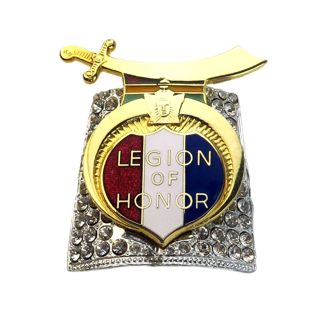 Custom Jeweled Pin Badges | Embroidered patches manufacturer | Star Lapel Pin