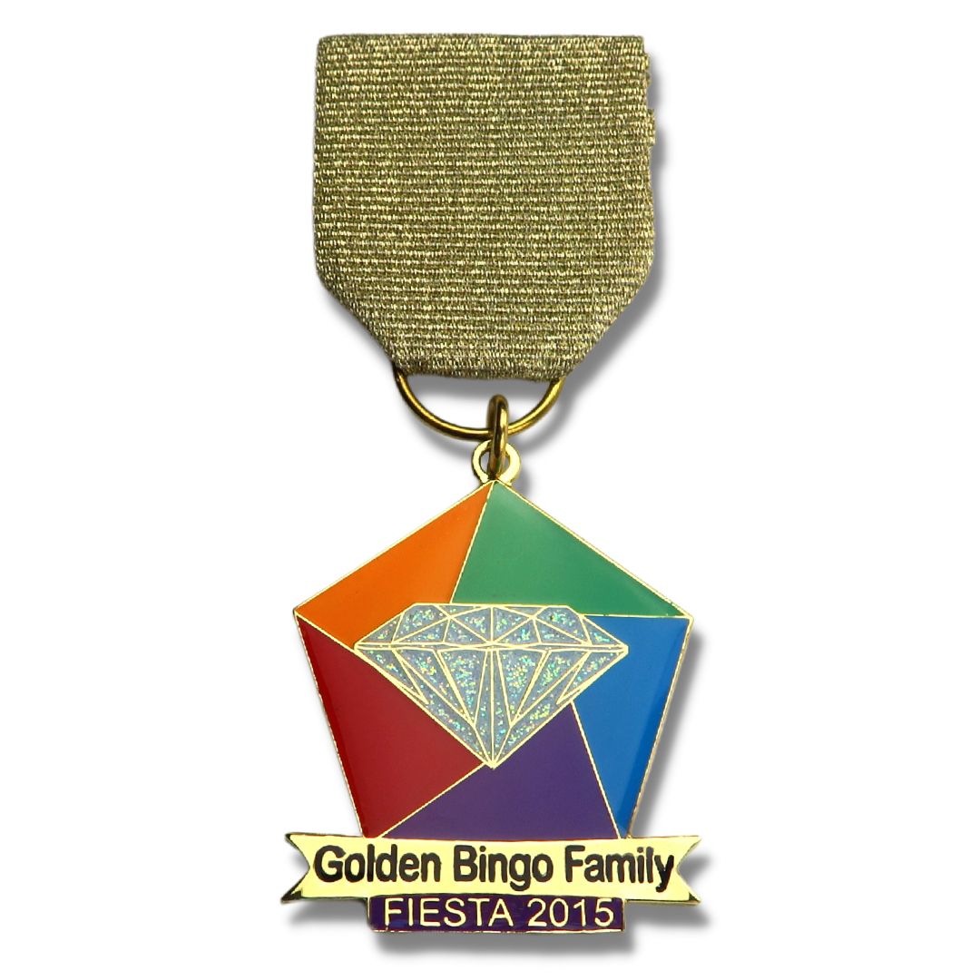 Custom Glitter Ribbon Medals | Embroidered patches manufacturer | Star ...