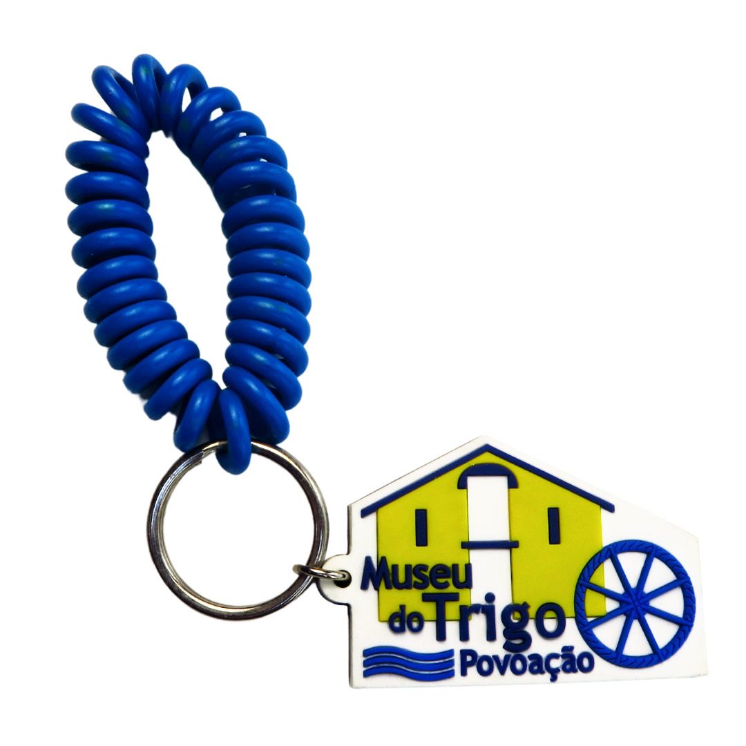 PVC Key Ring with QQ Coils | Embroidered patches manufacturer | Star ...