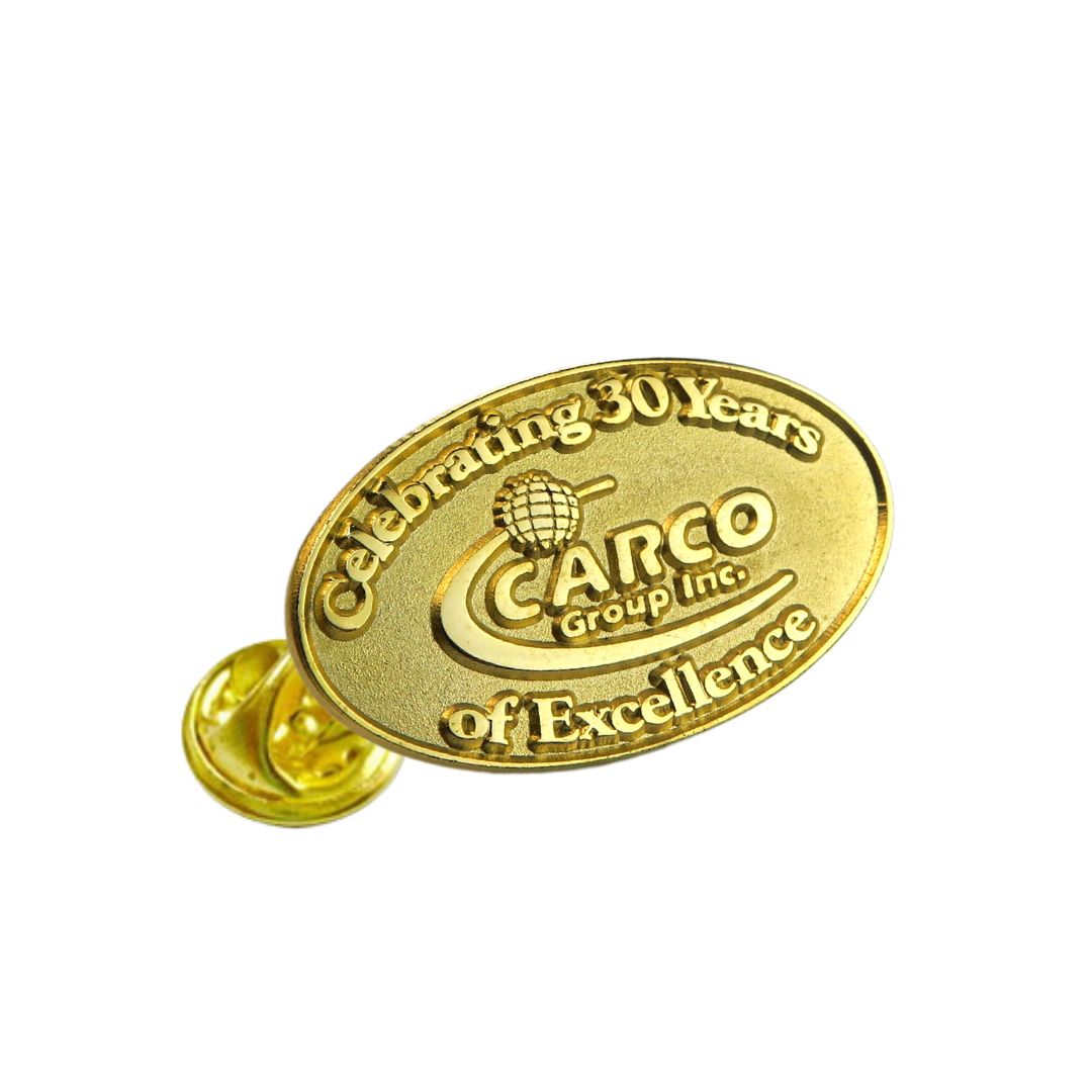 Promotional Gold Lapel Pin | Embroidered patches manufacturer | Star ...