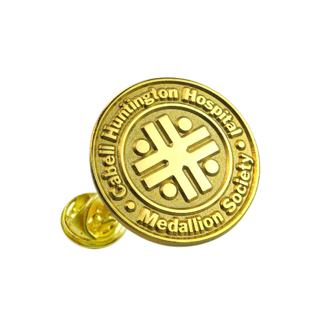 Promotional Gold Lapel Pin | Embroidered patches manufacturer | Star ...