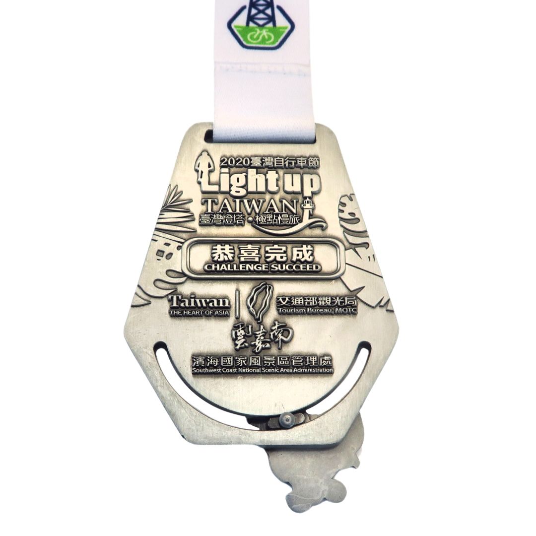 Custom Sliding Silver Medal | Embroidered patches manufacturer | Star ...