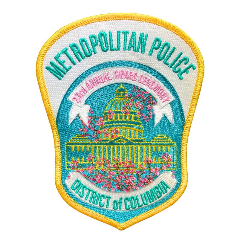 Custom Police Patches | Embroidered patches manufacturer | Star Lapel Pin