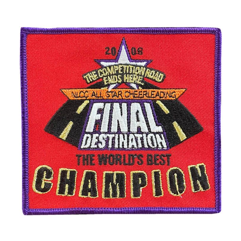 Cheerleading Clothing Embroidery Patches | Embroidered patches ...