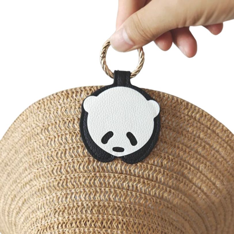 Leather Magnetic Hat Clip For Travel | Embroidered patches manufacturer ...