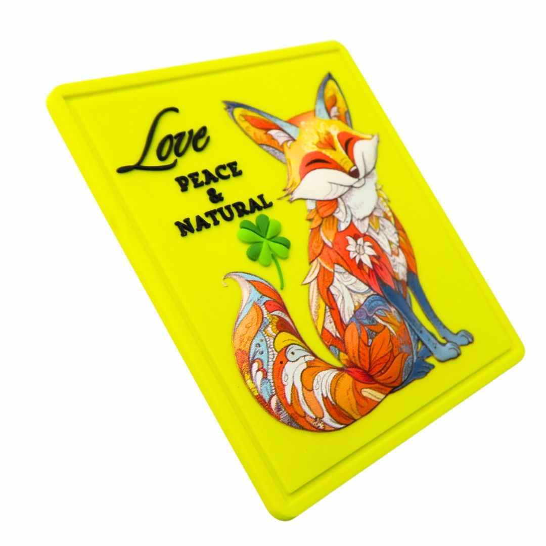 UV Printed 3D PVC Patch | Embroidered patches manufacturer | Star Lapel Pin