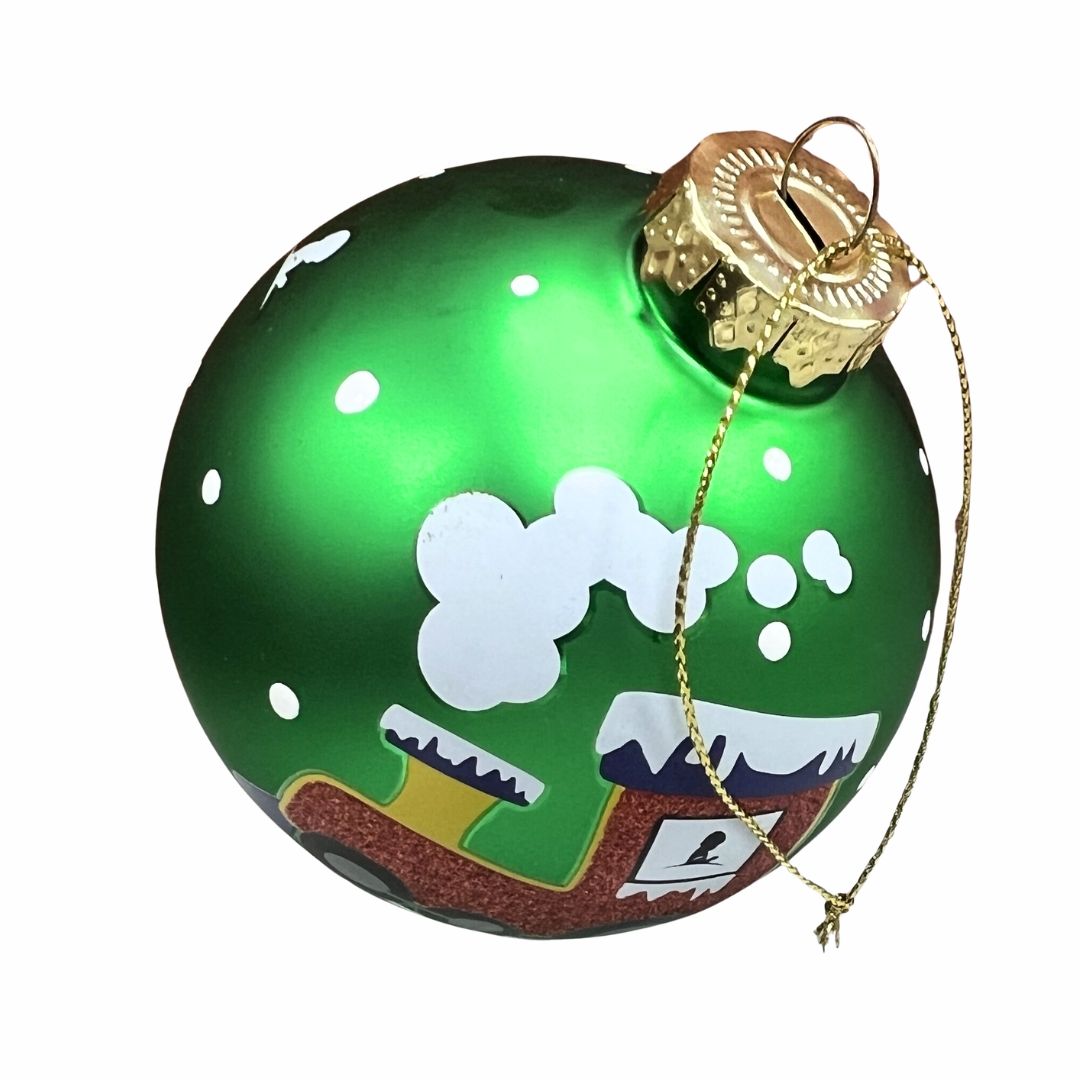 Christmas Glass Ball Ornaments | Embroidered patches manufacturer ...
