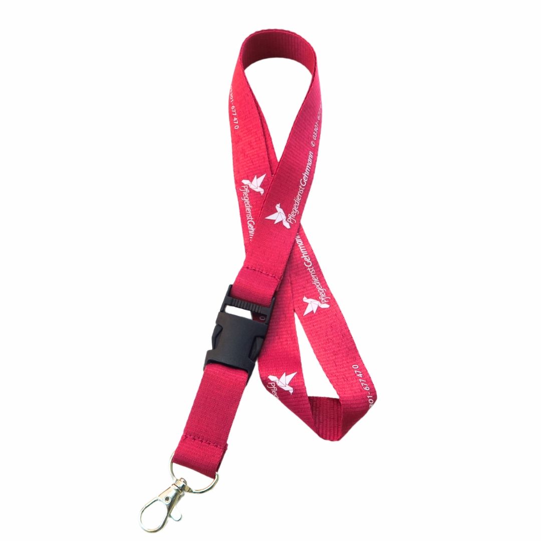 Silk Screen Printing Branded Lanyards | Embroidered patches ...