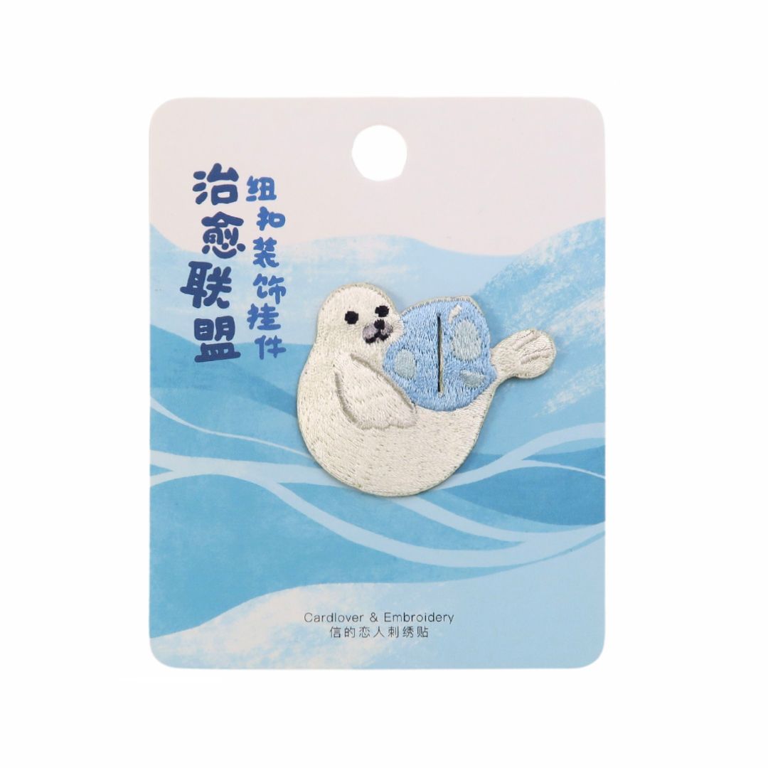 Embroidery Button Cover | Embroidered patches manufacturer | Star Lapel Pin