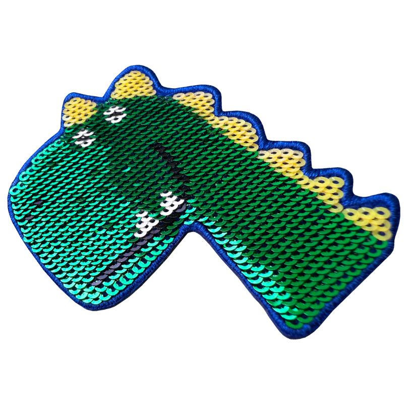 Sparkle Sequin Iron-On Patches | Embroidered patches manufacturer ...