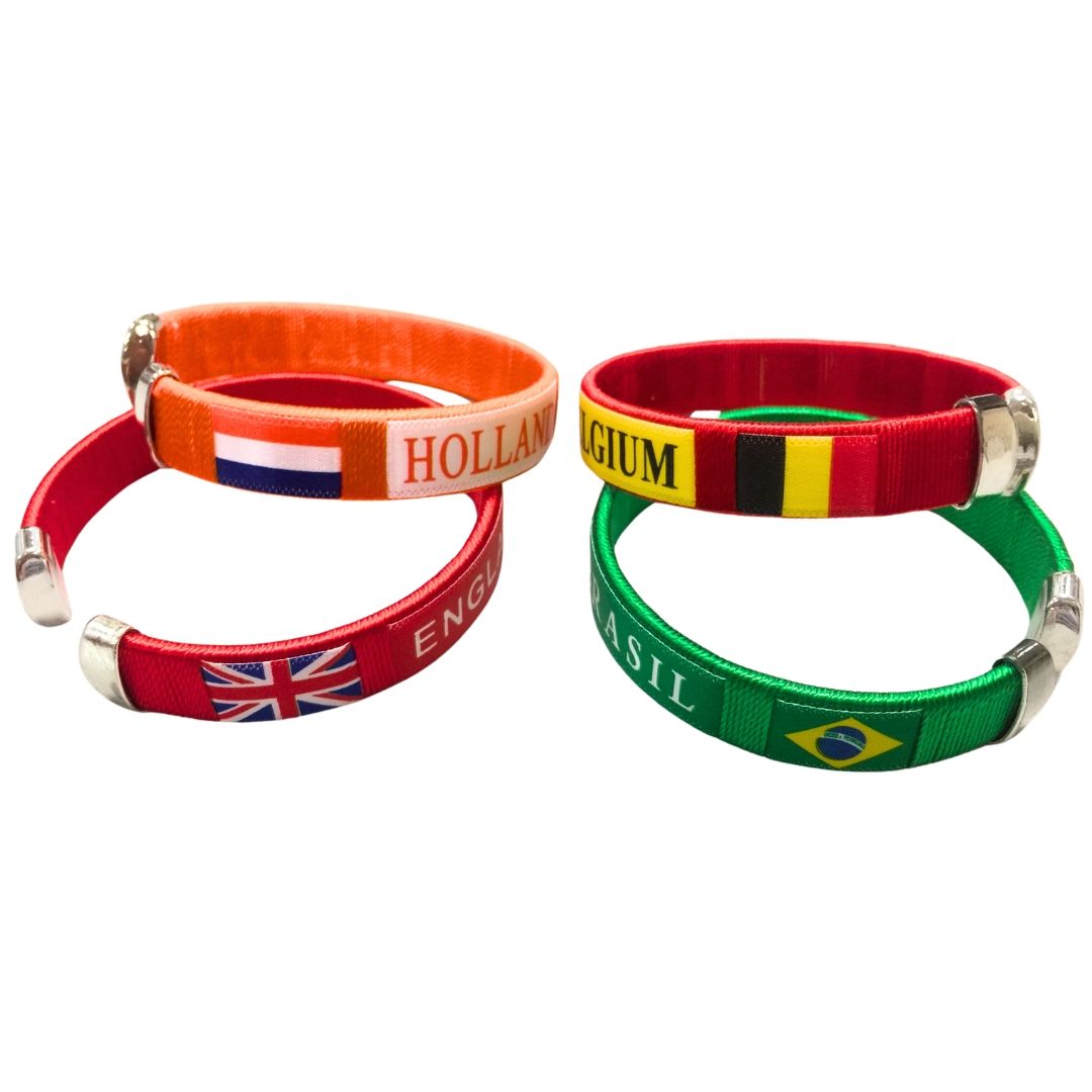 Polyester Bracelet | Embroidered patches manufacturer | Star Lapel Pin