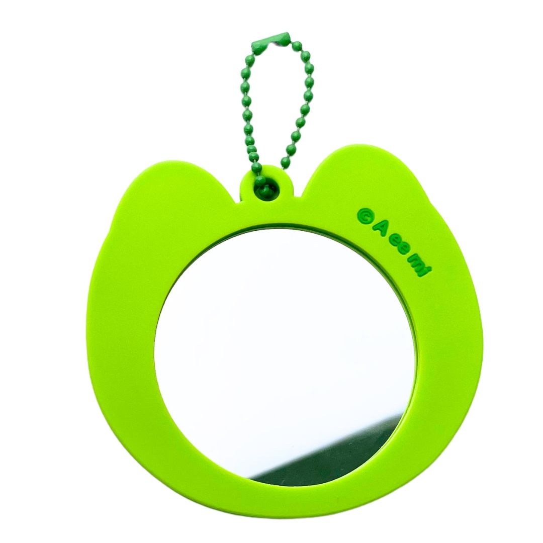 Custom Rubber Mirror Keychain | Embroidered patches manufacturer | Star ...