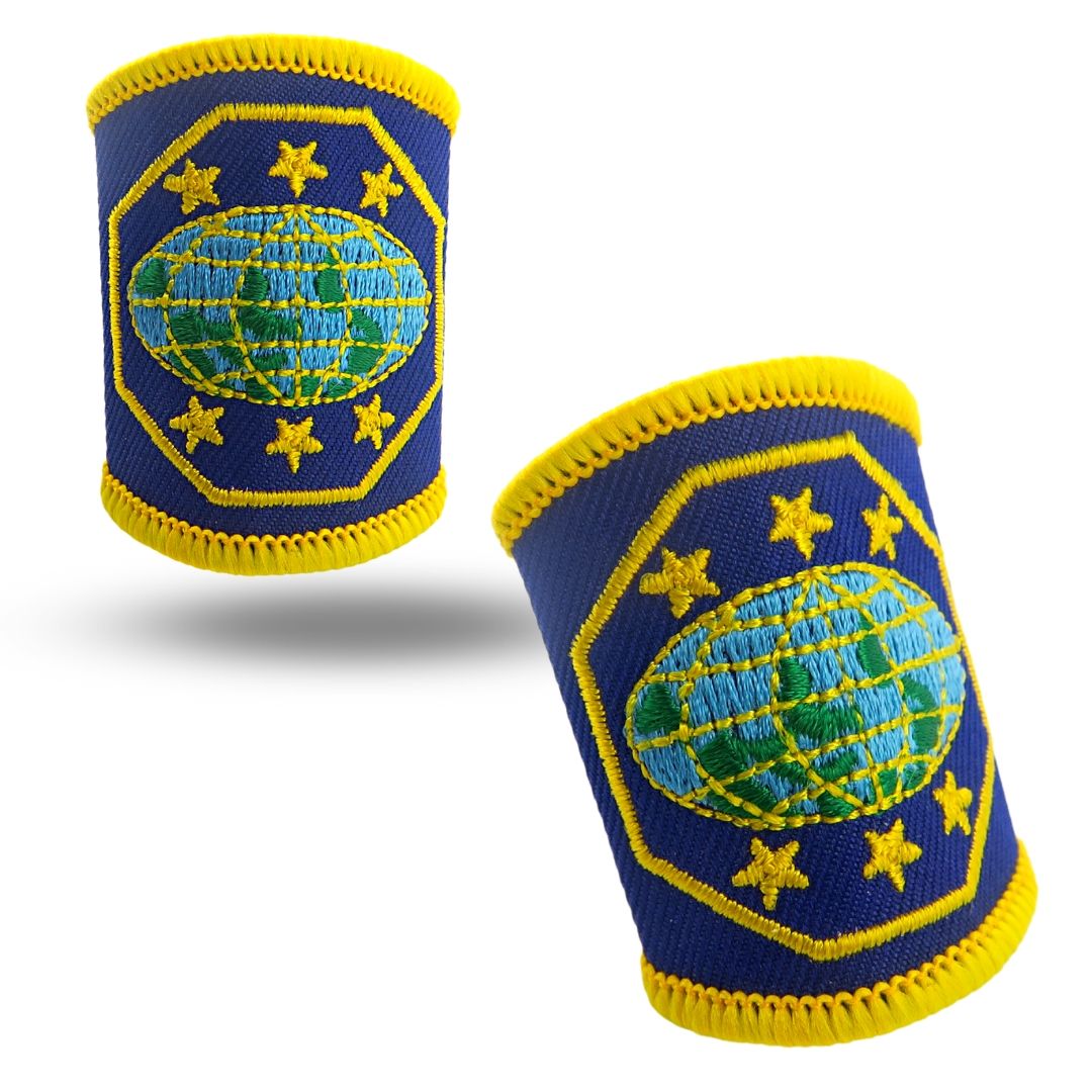 Embroidered Scout Woggle | Embroidered patches manufacturer | Star ...