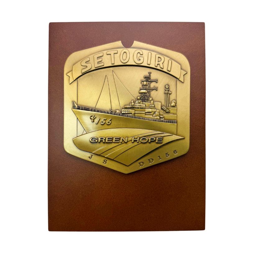 Military Emblem with Wooden Plaque | Embroidered patches manufacturer ...