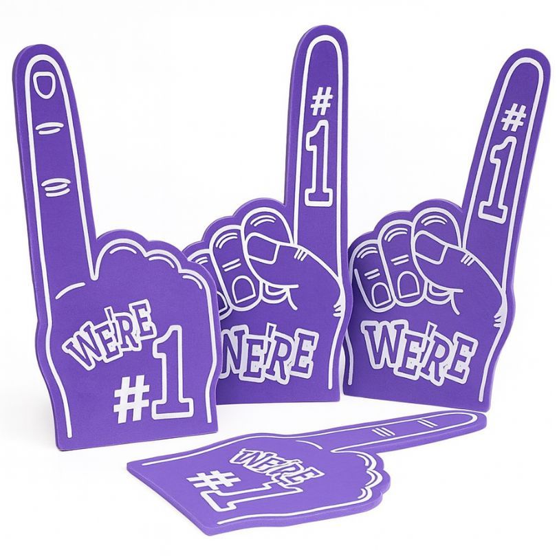 Custom Foam Fingers | Embroidered patches manufacturer | Star Lapel Pin