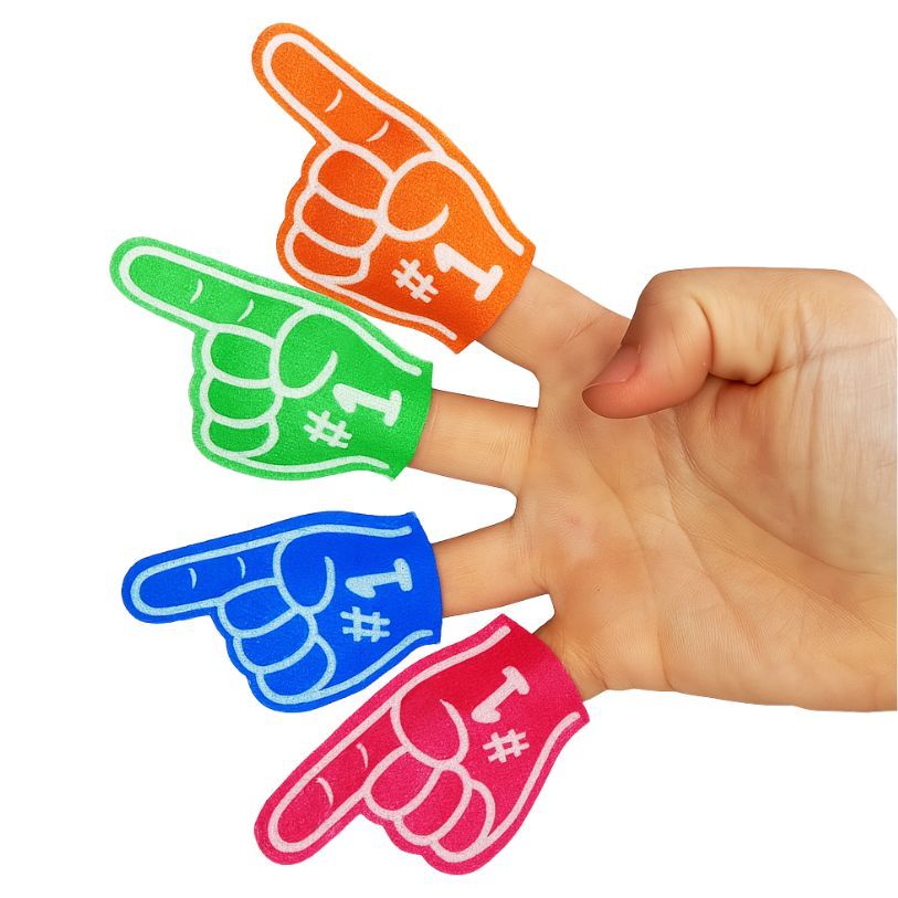 Custom Foam Fingers | Embroidered patches manufacturer | Star Lapel Pin