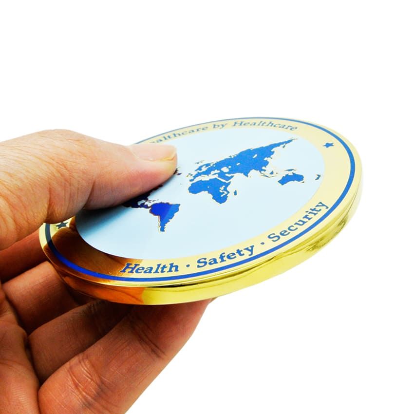 Imitation Hard Enamel Commemorative Coin | Embroidered patches ...