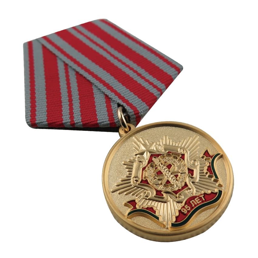 Medals with Short Ribbon Drape | Embroidered patches manufacturer ...