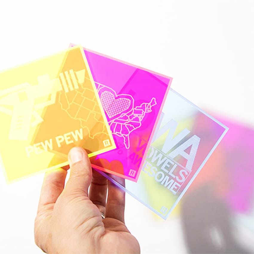 Acrylic Coasters | Embroidered patches manufacturer | Star Lapel Pin